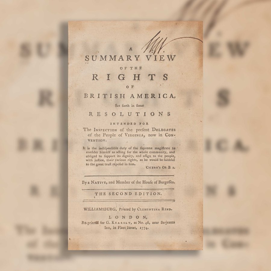 Revolutionary Documents - Colonial Williamsburg
