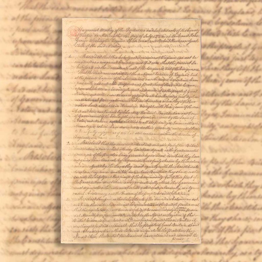 Revolutionary Documents - Colonial Williamsburg