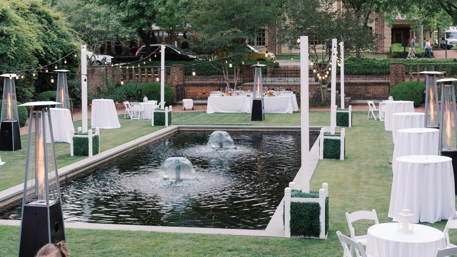 Fountain Garden - Colonial Williamsburg