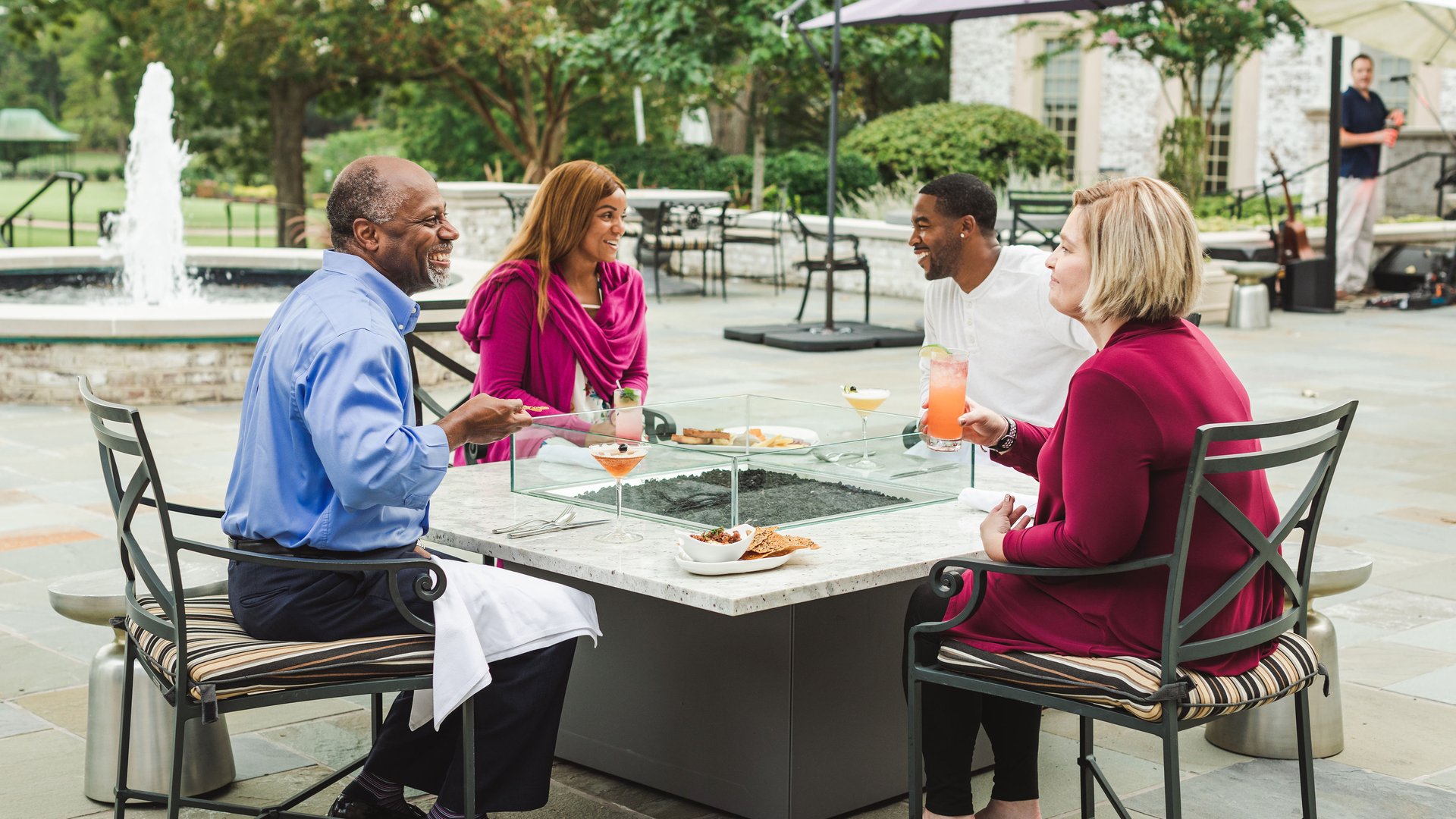 Social Terrace - Colonial Williamsburg