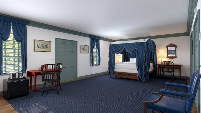 Orlando Jones Office - Colonial Williamsburg