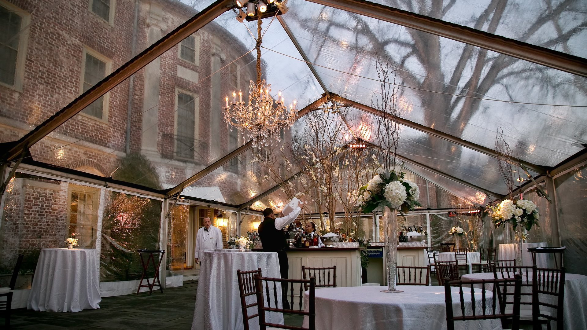 Social Terrace - Colonial Williamsburg