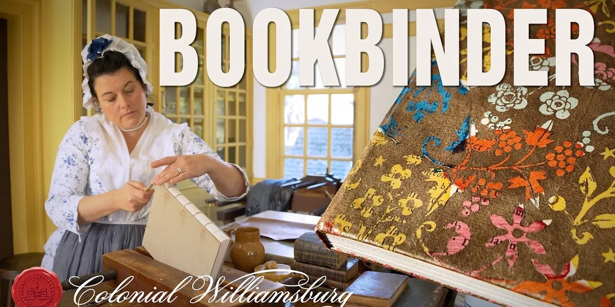 Bookbinder - Colonial Williamsburg